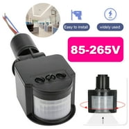 110V-240V Outdoor Wall Motion Sensor Switch Light Lamp LED PIR Infrared ...