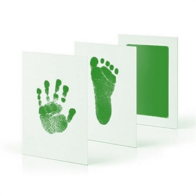 MesaSe Newborn Baby DIY Hand And Footprint Kit Ink Pads Photo Frame ...