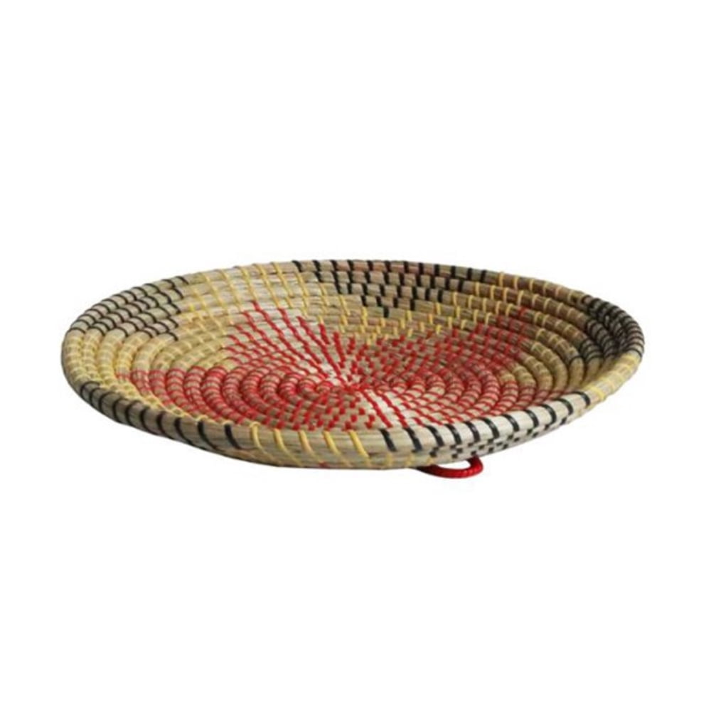 MesaSe Round Woven Placemats, Natural Straw Placemats, Straw Braided ...