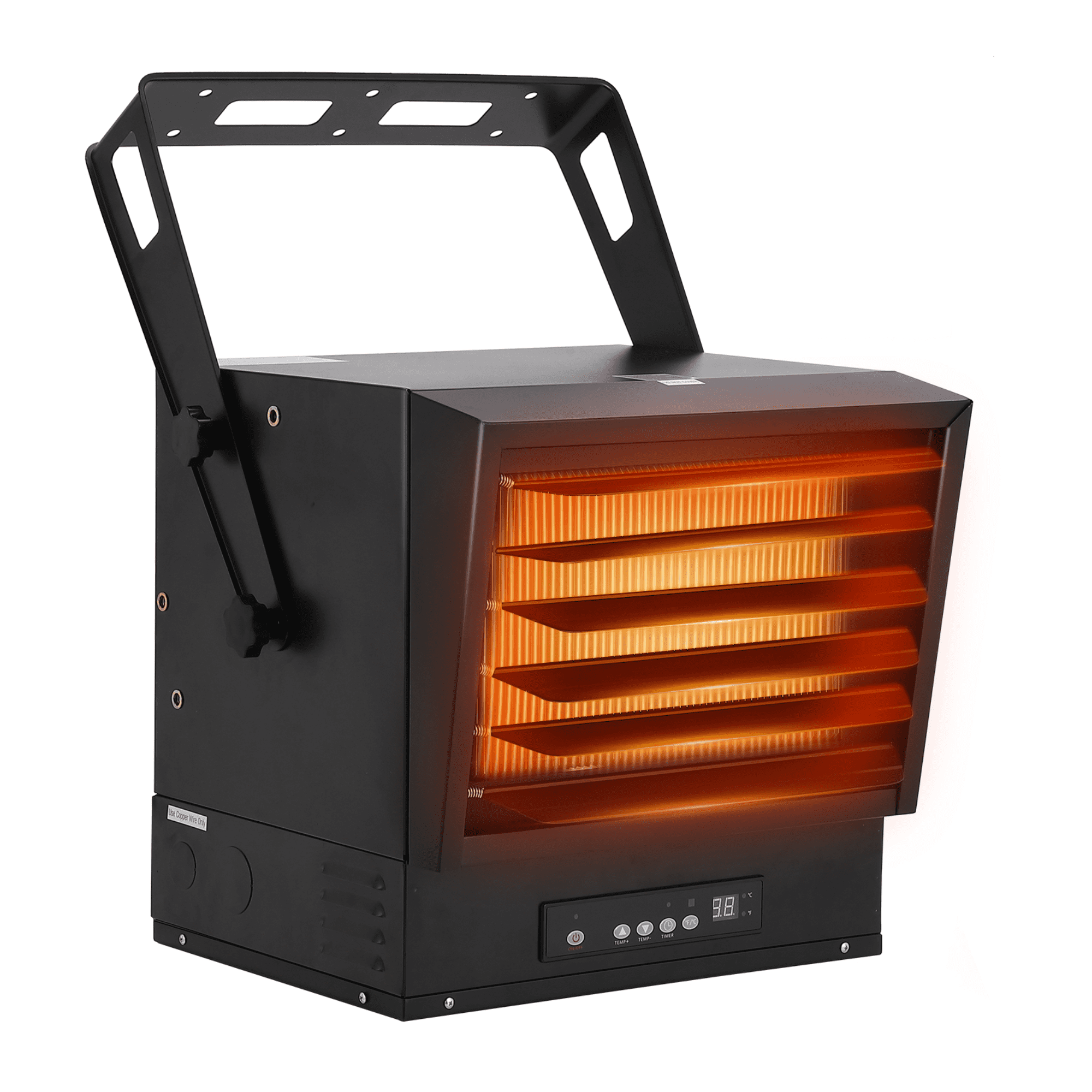 Mescukay 10000W Electric Garage Heater 240V, Hardwired Digital Shop ...
