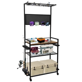 Vac Rac Pro Combi Magnetic Base T Bar Design Rod Rack Holds Up To 8 ...