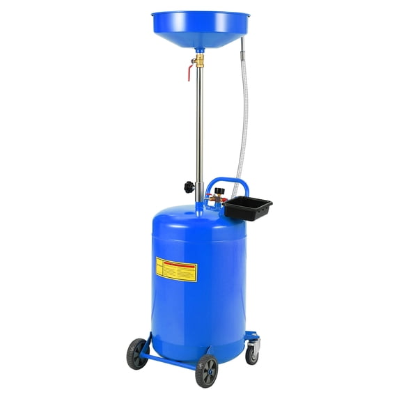 Mescukay 20 Gallon Waste Oil Drain Tank, Portable Oil Drain Container ...