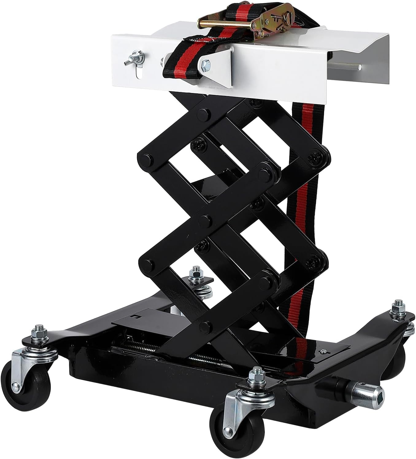 Mescukay 450 LBS Heavy-Duty Transmission Jack, Auto Repair Lifting Jack ...
