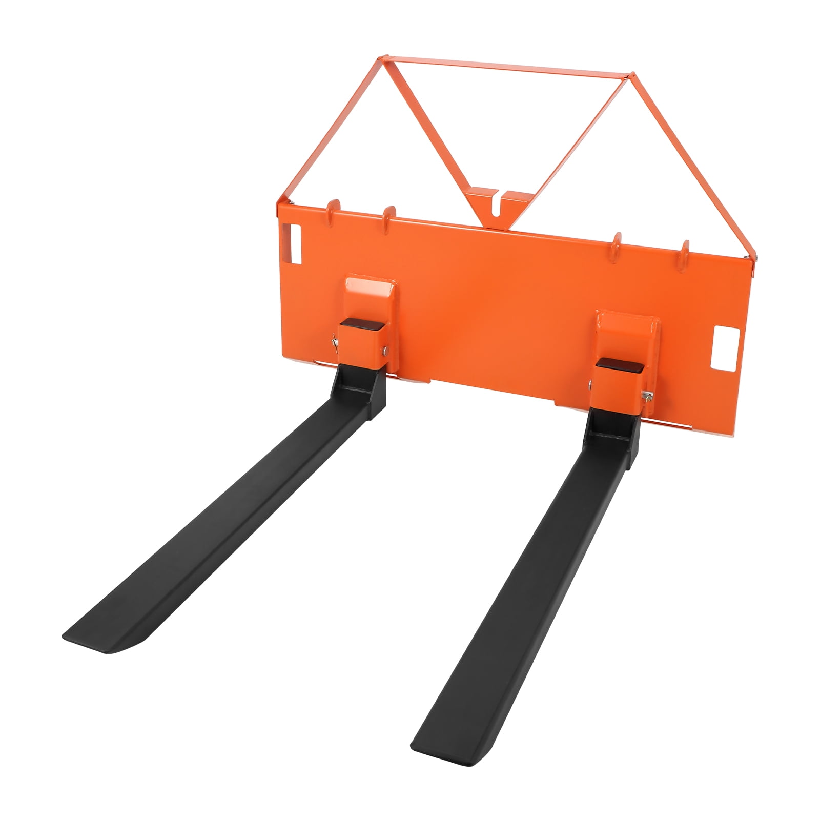 Mescukay 46" Heavy-Duty Tractor Pallet Forks, 3200lbs Capacity, Quick ...