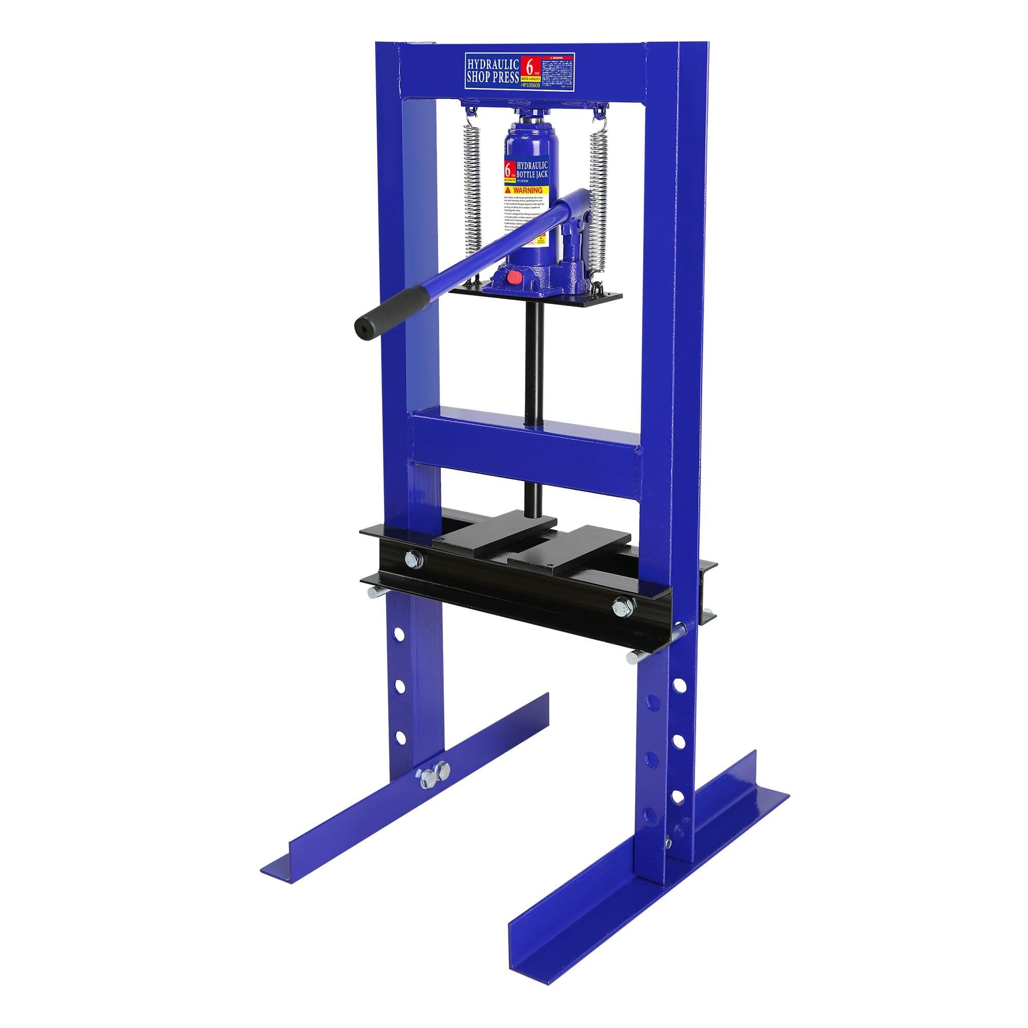 Mescukay 6 Ton Hydraulic Press, H-Frame Garage Floor Shop Press with ...