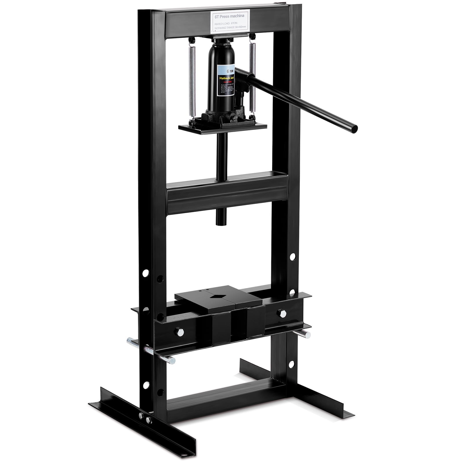 Mescukay 6T Hydraulic Press, 6 Ton H-Frame Garage Floor Hydraulic Shop ...