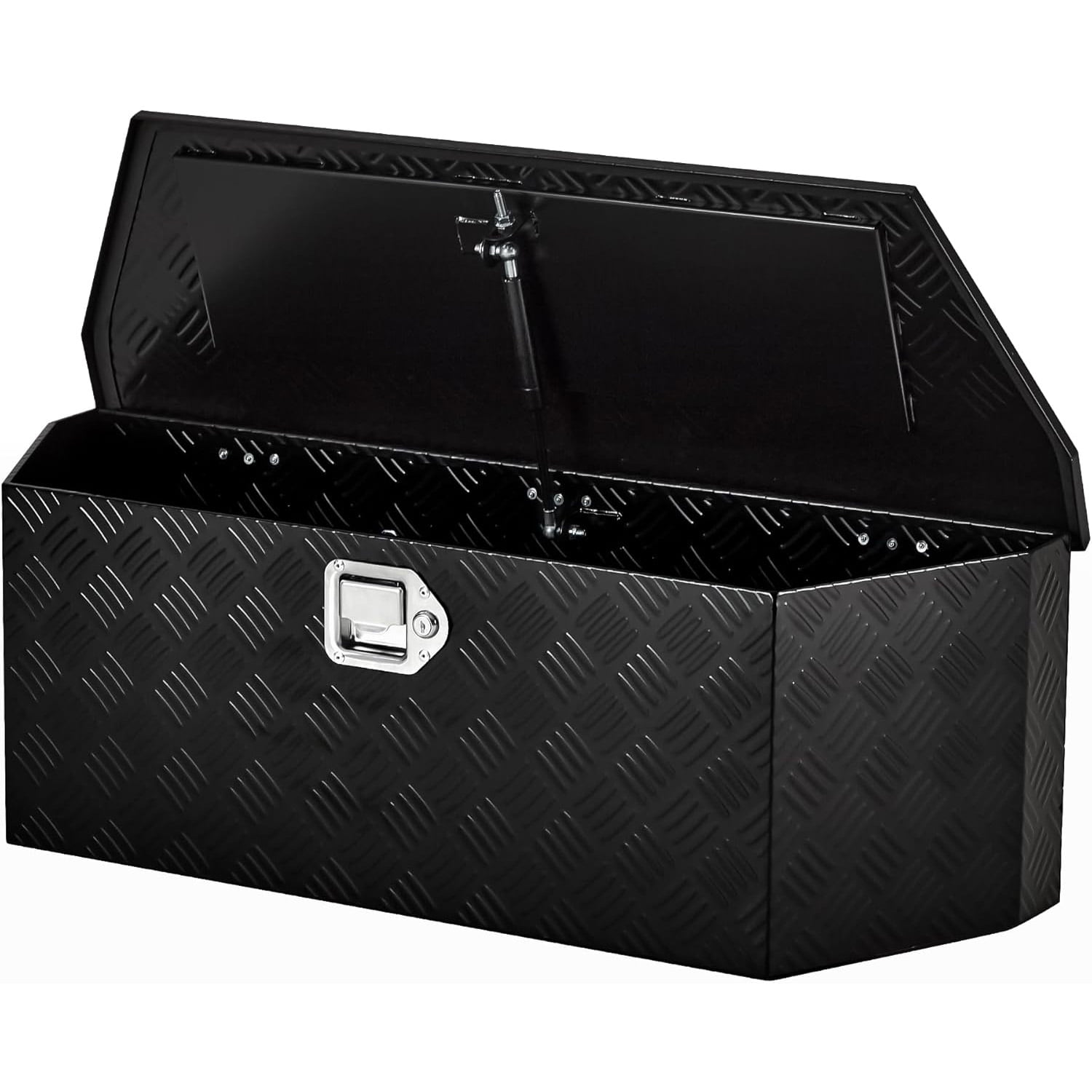Mescukay Aluminum Trailer Tongue Box, Heavy Duty Storage with Lock ...