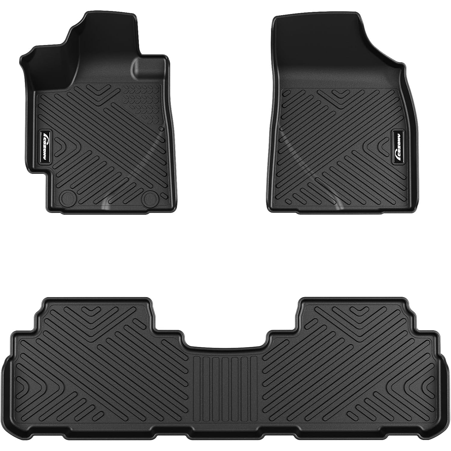 Mescukay Floor Mats Fits 2019-2025 Toyota RAV4(Including Hybrid) Anti ...