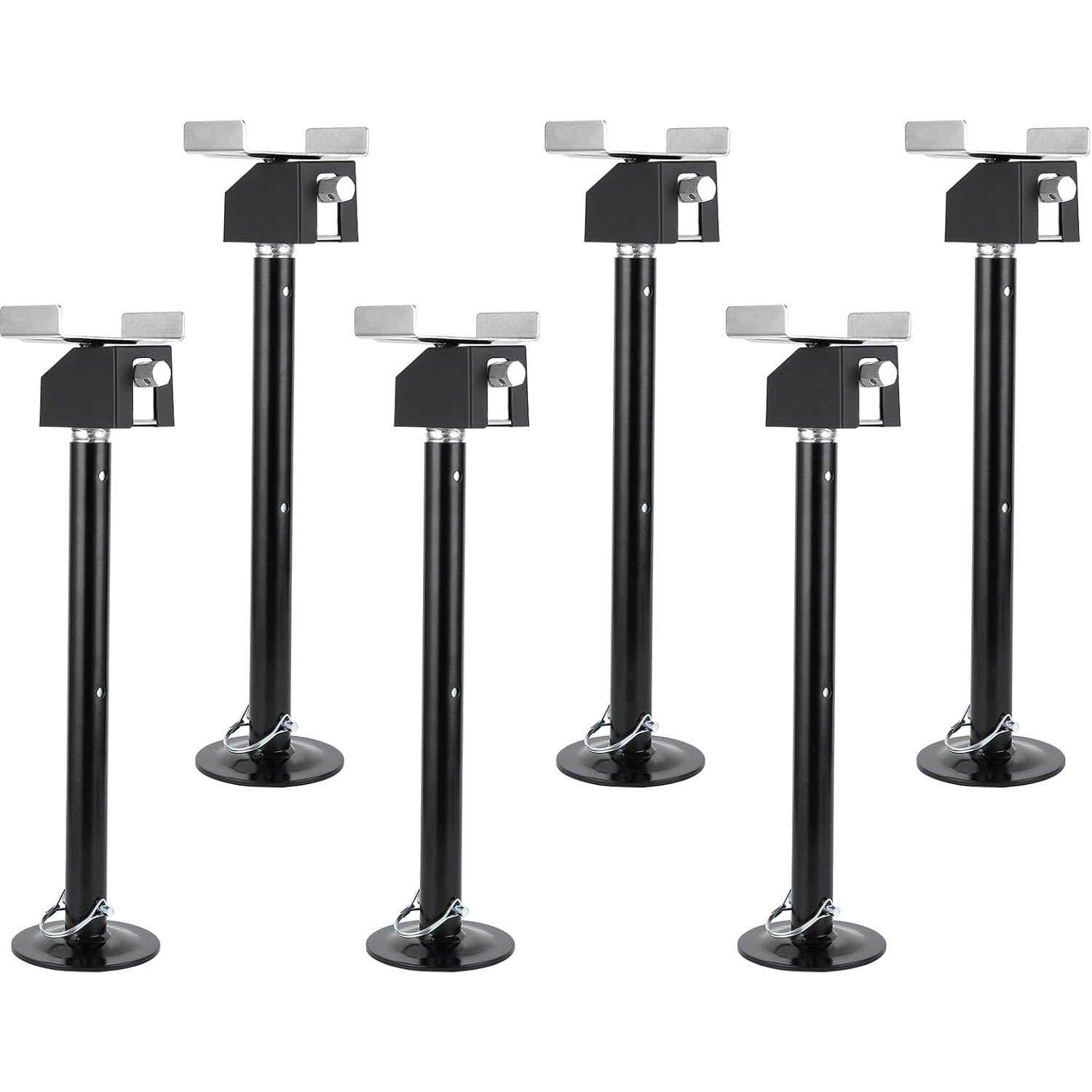 Mescukay RV Slide Out Stabilizer Jacks Set of 6, 30000lb Heavy Duty ...