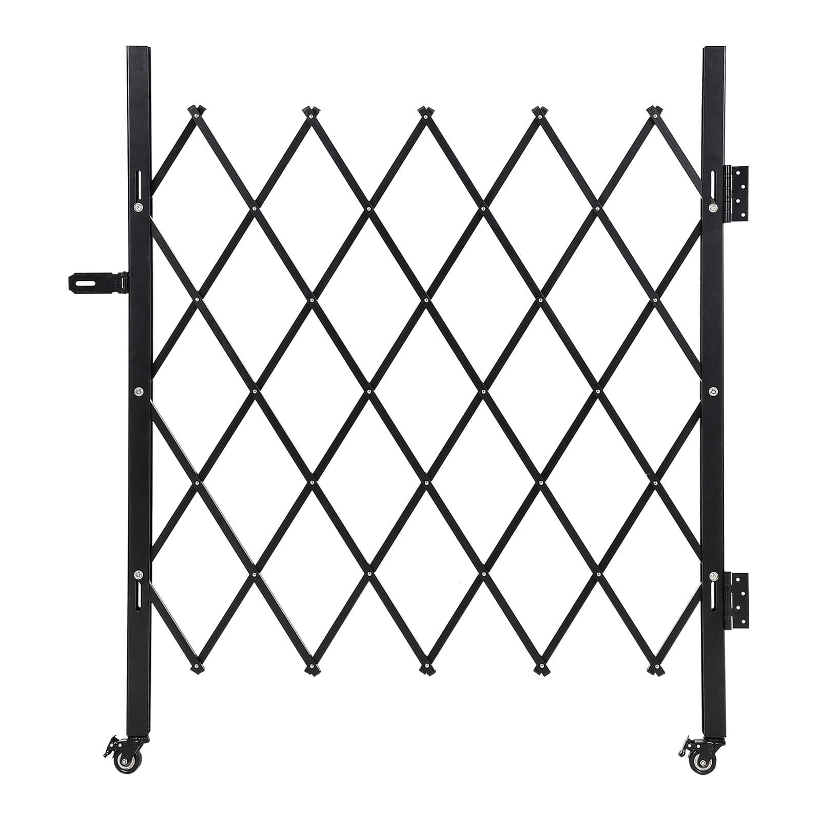 Mescukay Single Expandable Gate, 49"H x 72"W Folding Security Gate ...