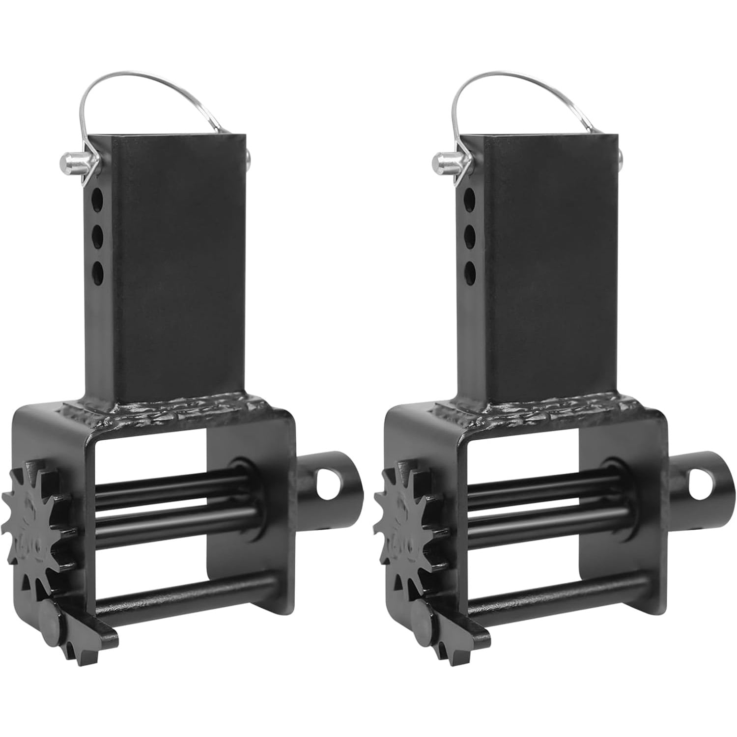 Mescukay Trailer Stake Pocket Winch Set of 2 Heavy Duty Stake Pocket ...