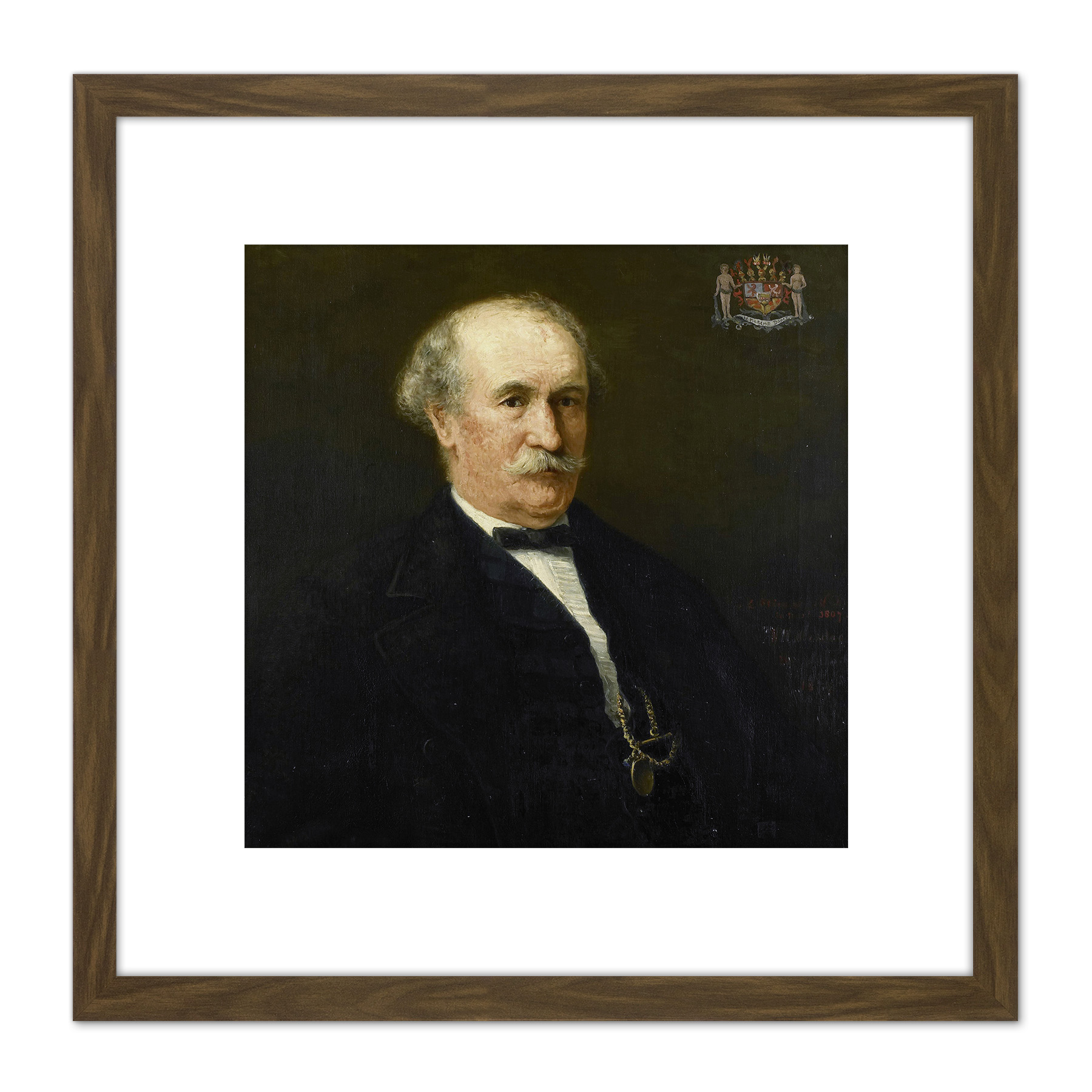 Mesdag Menno David Earl Van Limburg Stirum 8X8 Inch Square Wooden ...