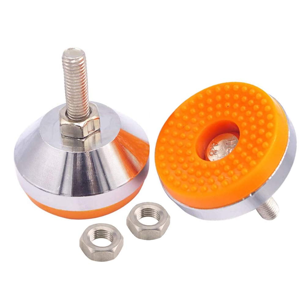 Mesee 2Pcs Heavy Duty Furniture Leg Leveler, M10 Threaded Adjustable ...