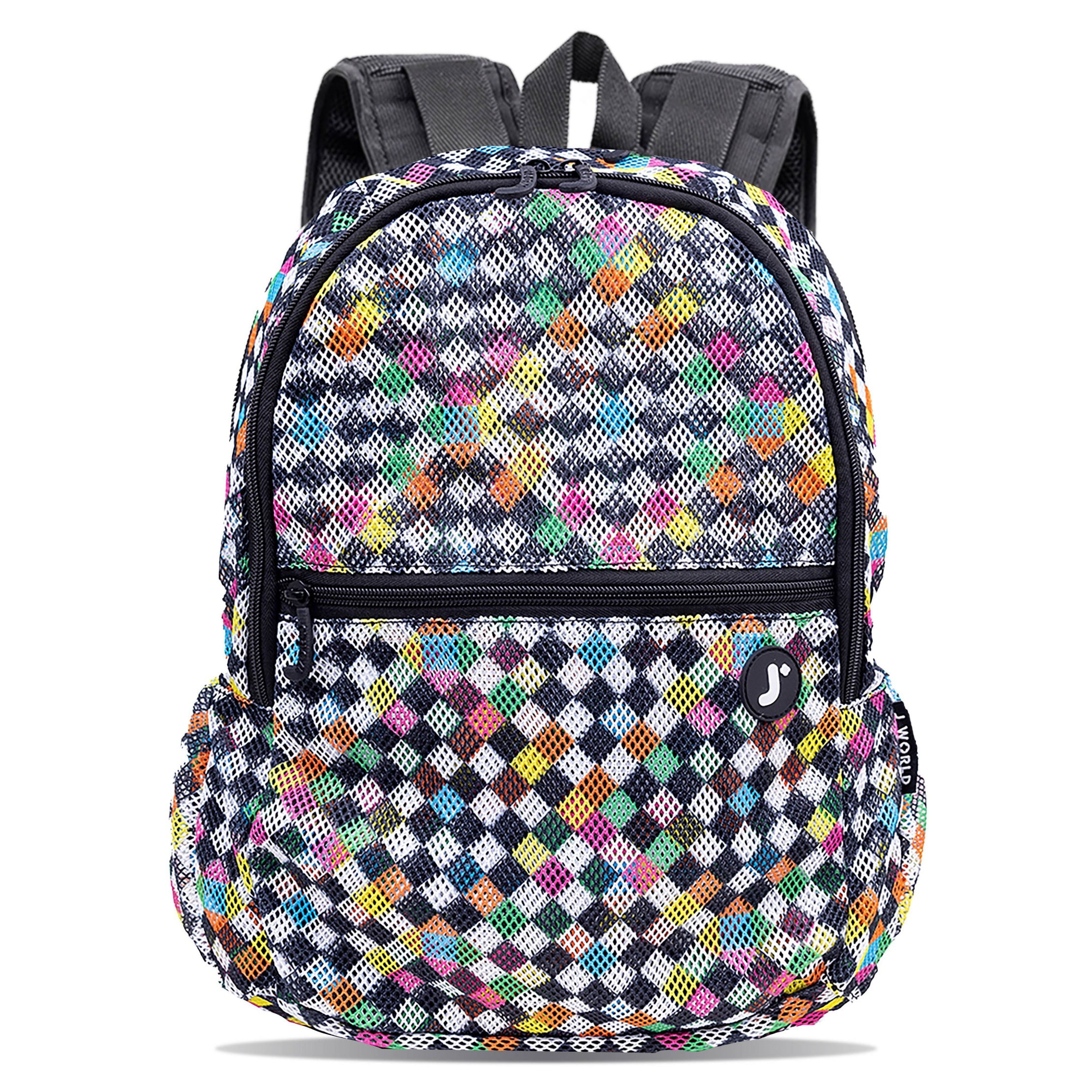 Mesh 18" Backpack - Checkers" - Walmart.com