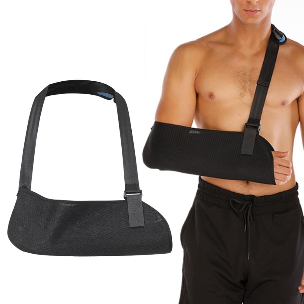 Mesh Adjustable Padded Arm Sling for Fractured Bones - Supports ...