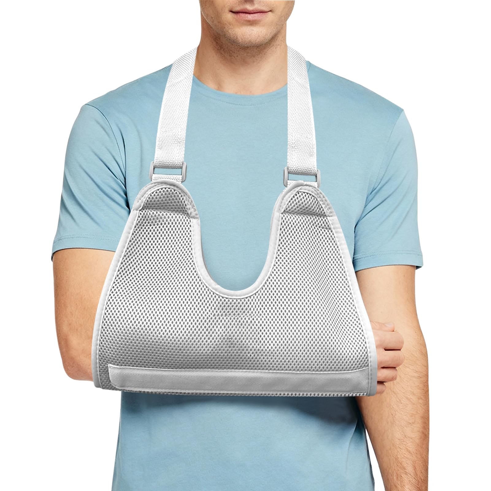 Mesh Arm Sling Shoulder Immobilizer, Shower Sling Arm Support with ...