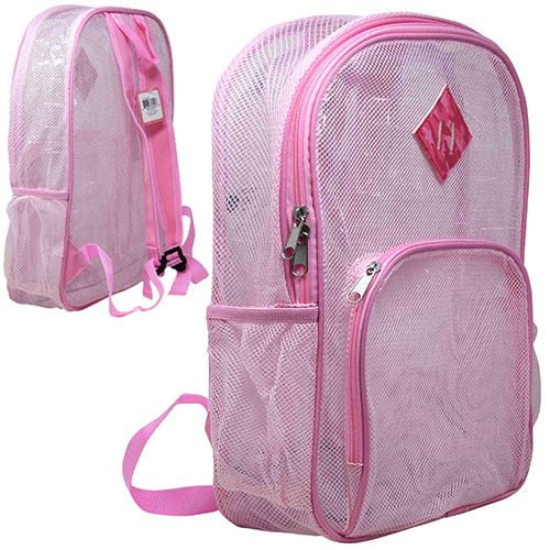 Mesh Backpack 16" Camouflage, Pink - Walmart.com