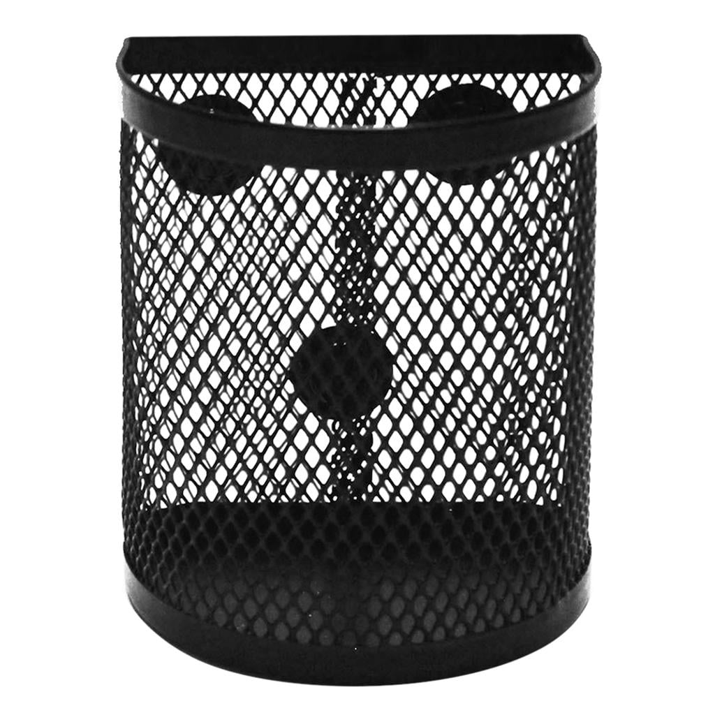 Mesh Basket Office Pencil Holder Pen Storage Basket Desktop Container ...