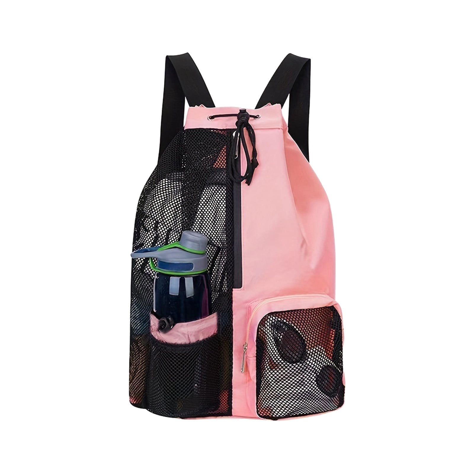 Mesh Beach Backpack Bag, Swim Bag for Swimmers, Waterproof Mesh ...