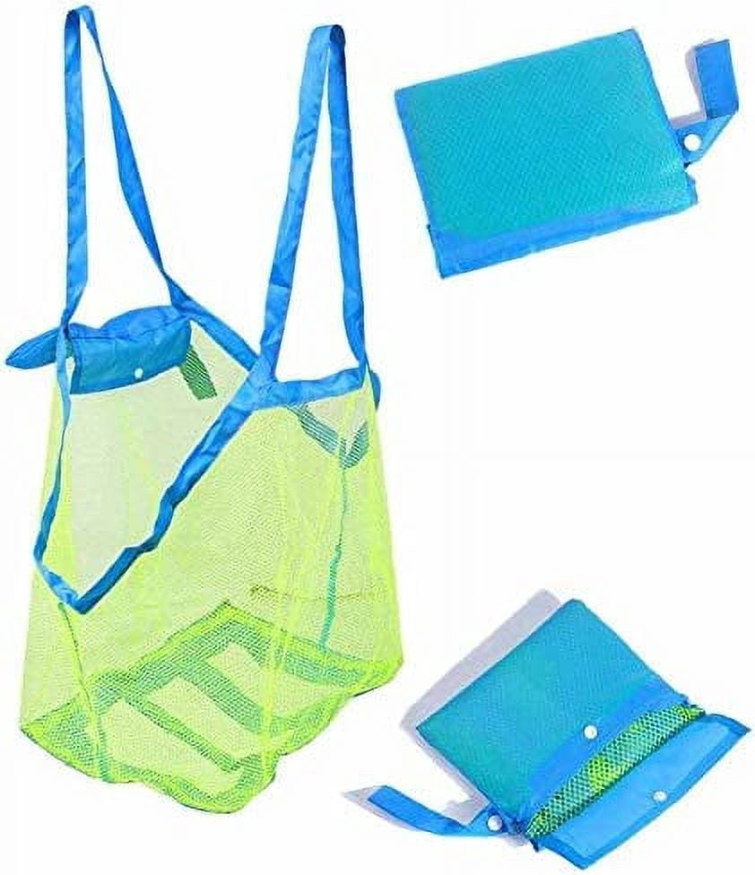 Mesh Beach Bag Extra Large Beach Bags and Totes Tote Backpack Toys ...