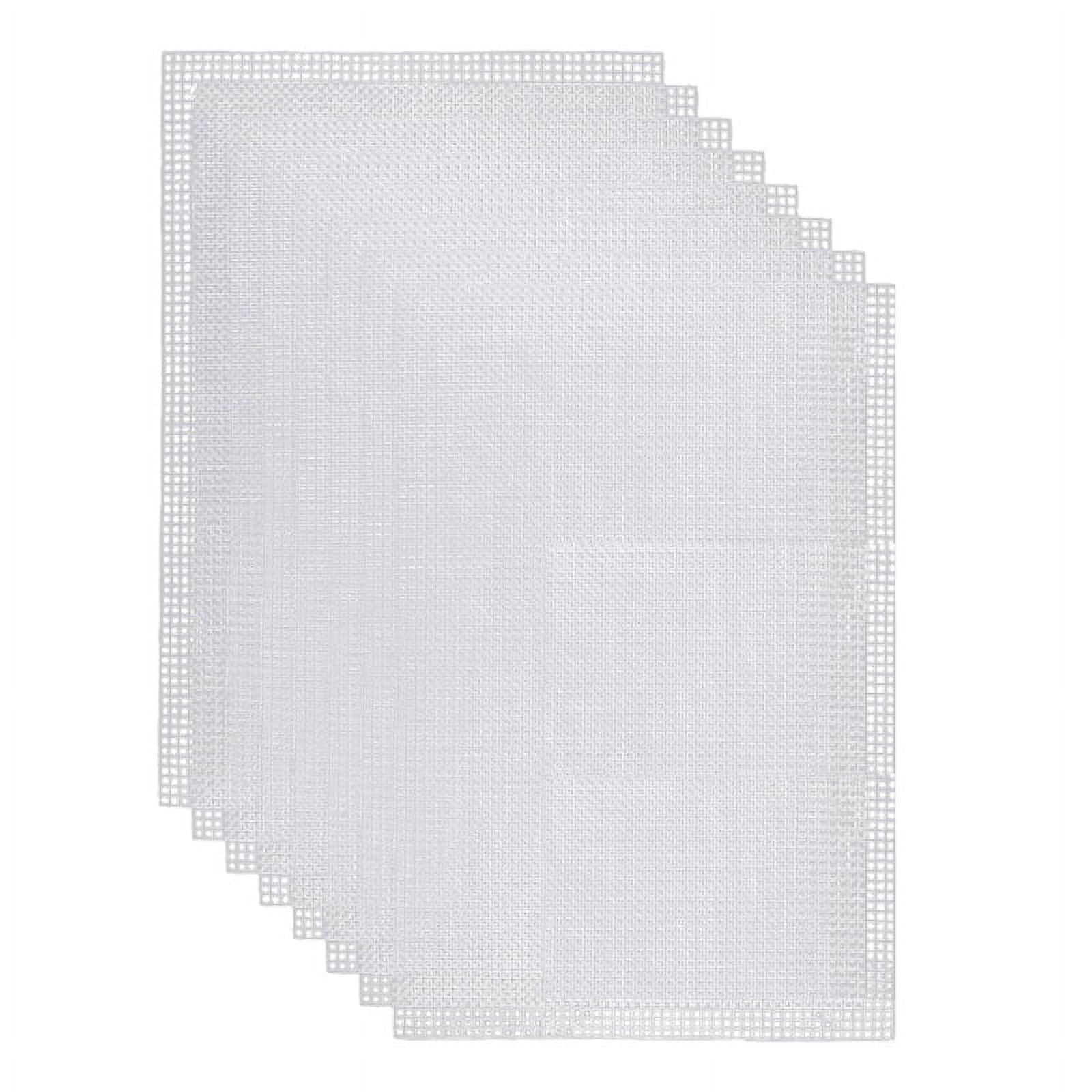 Mesh Canvas Sheets for Embroidery, Fursuit Eye Mesh, White Needlepoint ...