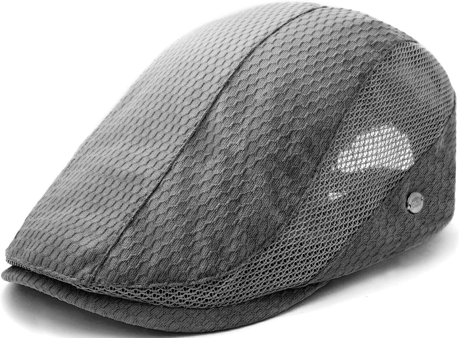 Mesh Cap Breathable Summer Newsboy Hat Adjustable Beret Ivy Cap Irish ...