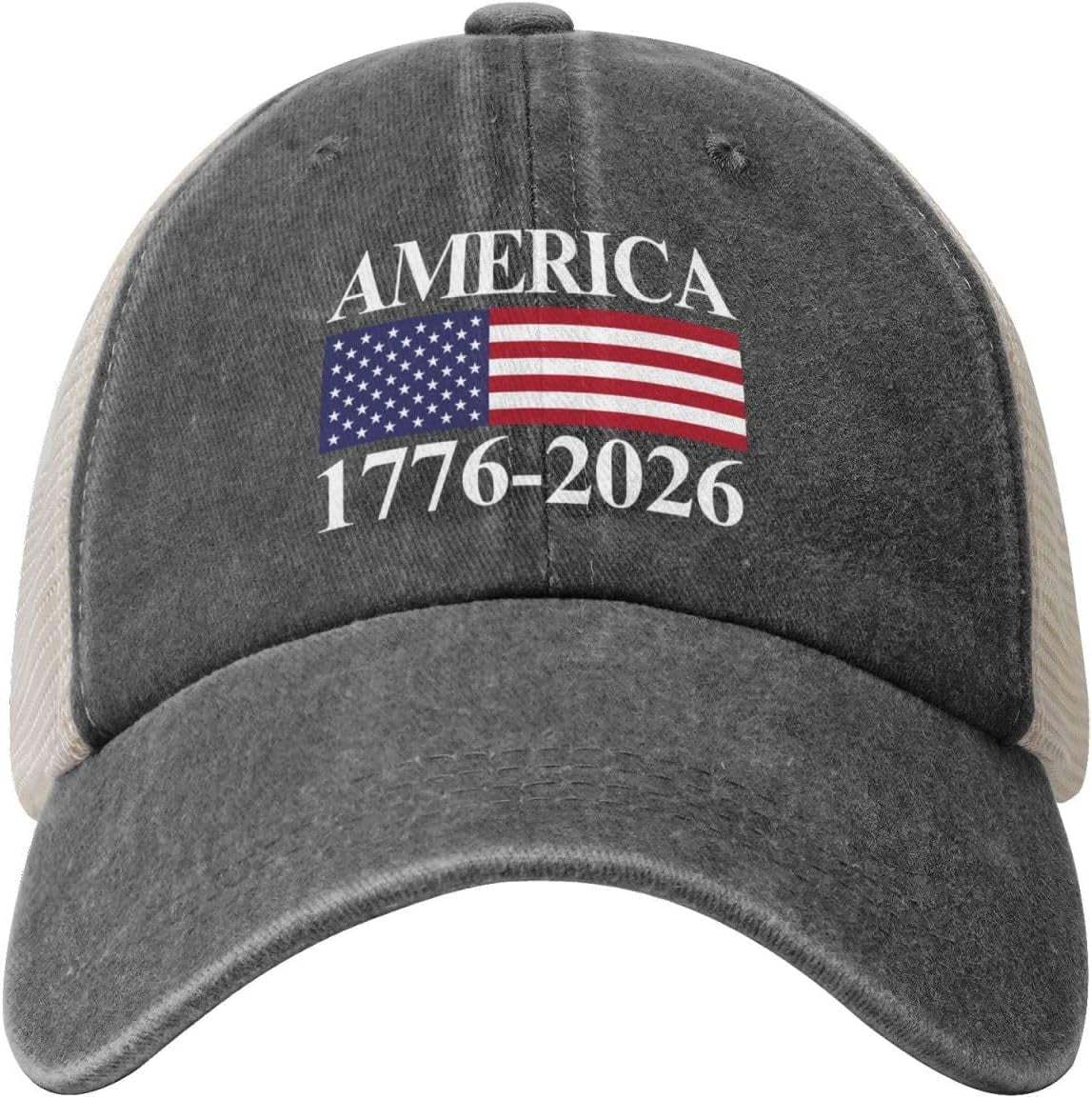 Mesh Cap for America’s 250th Anniversary 1776–2026 Stars and Stripes ...
