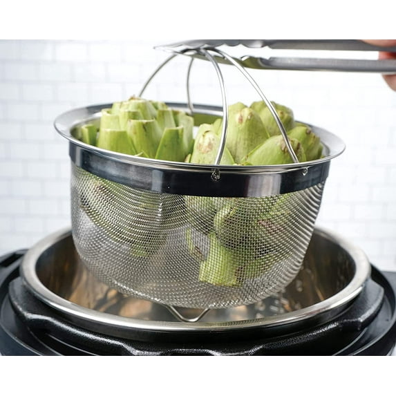 Mesh Colander Strainer Basket with Folding Handles, 3 Quarts | For ...