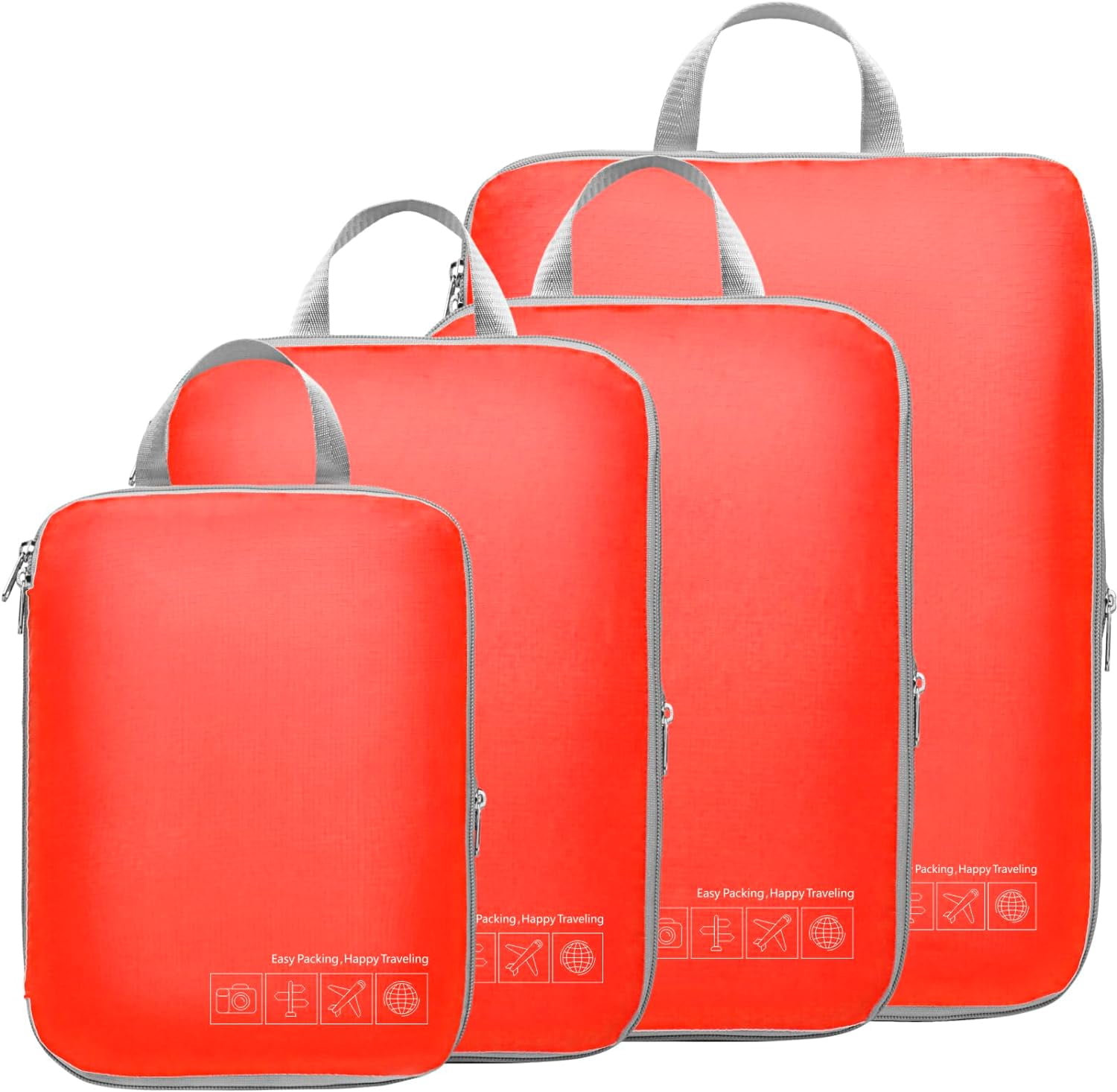 Mesh Compression Packing Cubes Travel - Space Saving Packing Cubes for ...