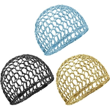 ELAYARD Crochet Hair Nets Fabric 10Pcs 7.9x5.5x0.2In - Walmart.com