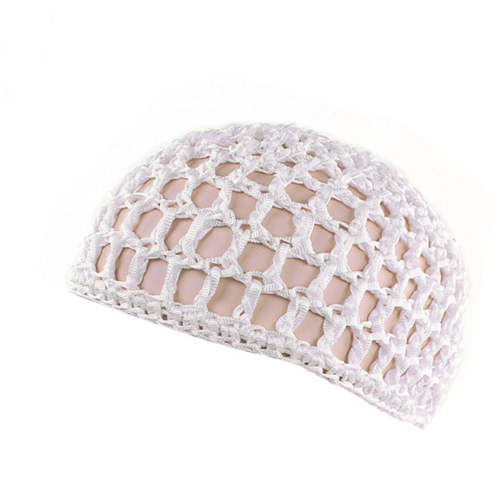 Mesh Crochet Hair Net Snoods,Multi-color Crochet Hairnets,Sleeping ...