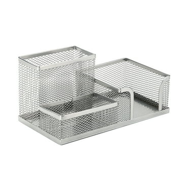 Deli Mesh Desktop Organizer Office Supplies, 7 Compartments, Black ...