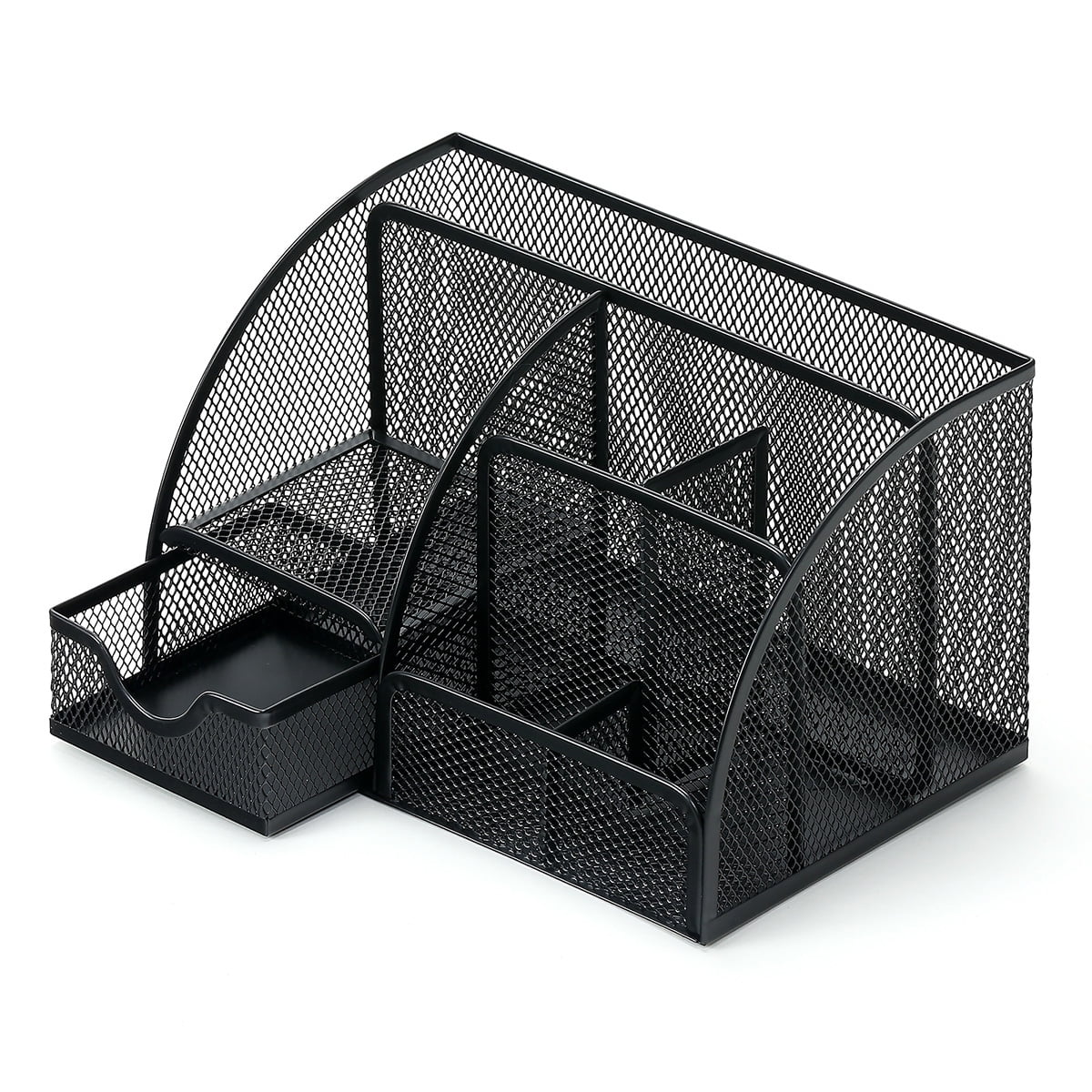 Mesh Desk Organizer Office with 7 Compartments, Drawer/Desk Tidy Candy ...