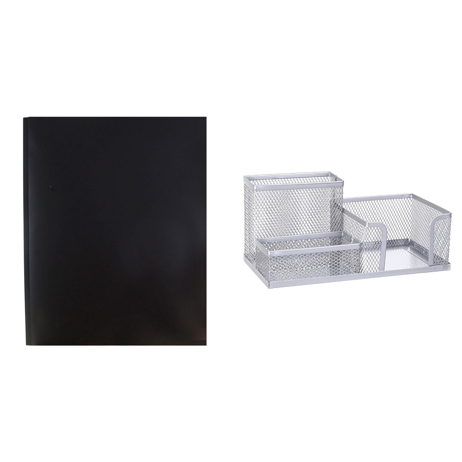 Mesh Desk Organizer Supplies Caddy With Pencil Holder And Storage ...