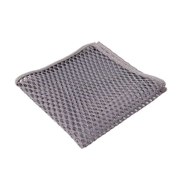 Mesh Dish Cloths Kitchen Dishwashing Towel Reusable Cleaning Wipes Non ...
