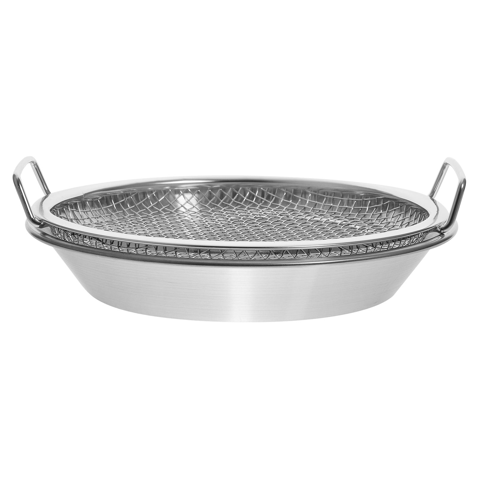 Mesh Drain Pan Fried Foods Plate Snacks Storage Tray Holder Baking Pans ...
