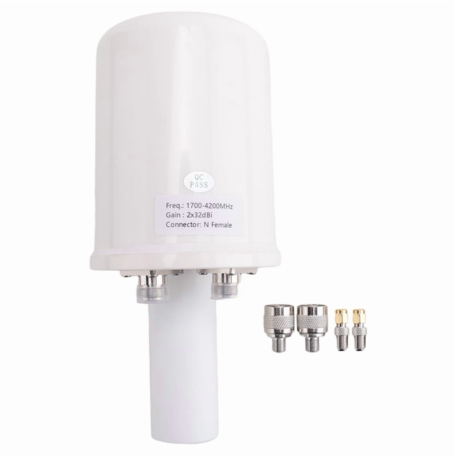 Mesh Dual Polarization 5G Antenna Feed Horn 1700-4200MHz WiFi 3G 4G 5G ...