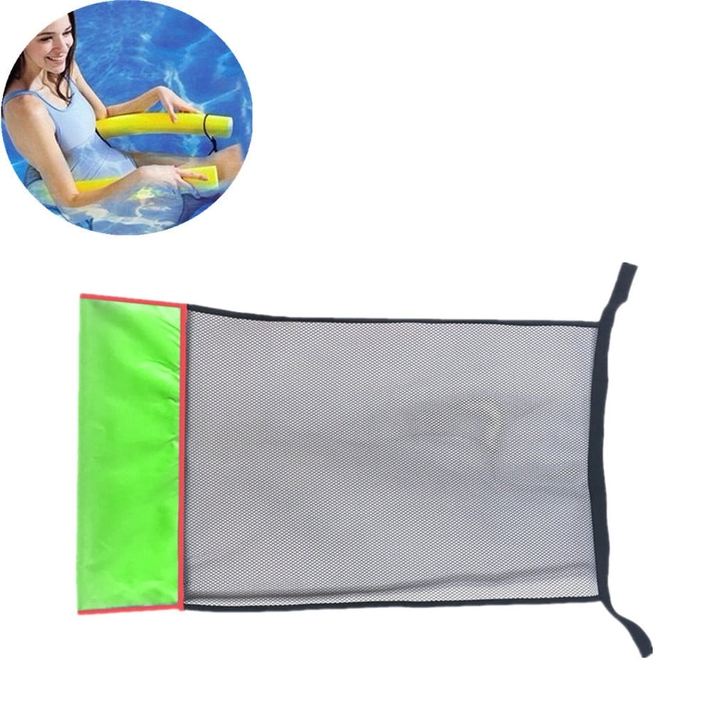 Mesh Floating Pool Noodle Chair Red Green Pool Float Chair Noodle ...