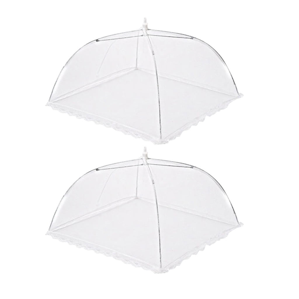 Mesh Food Covers, 2 Pack Large and Tall Food Covers for Outside, 17"X17 ...