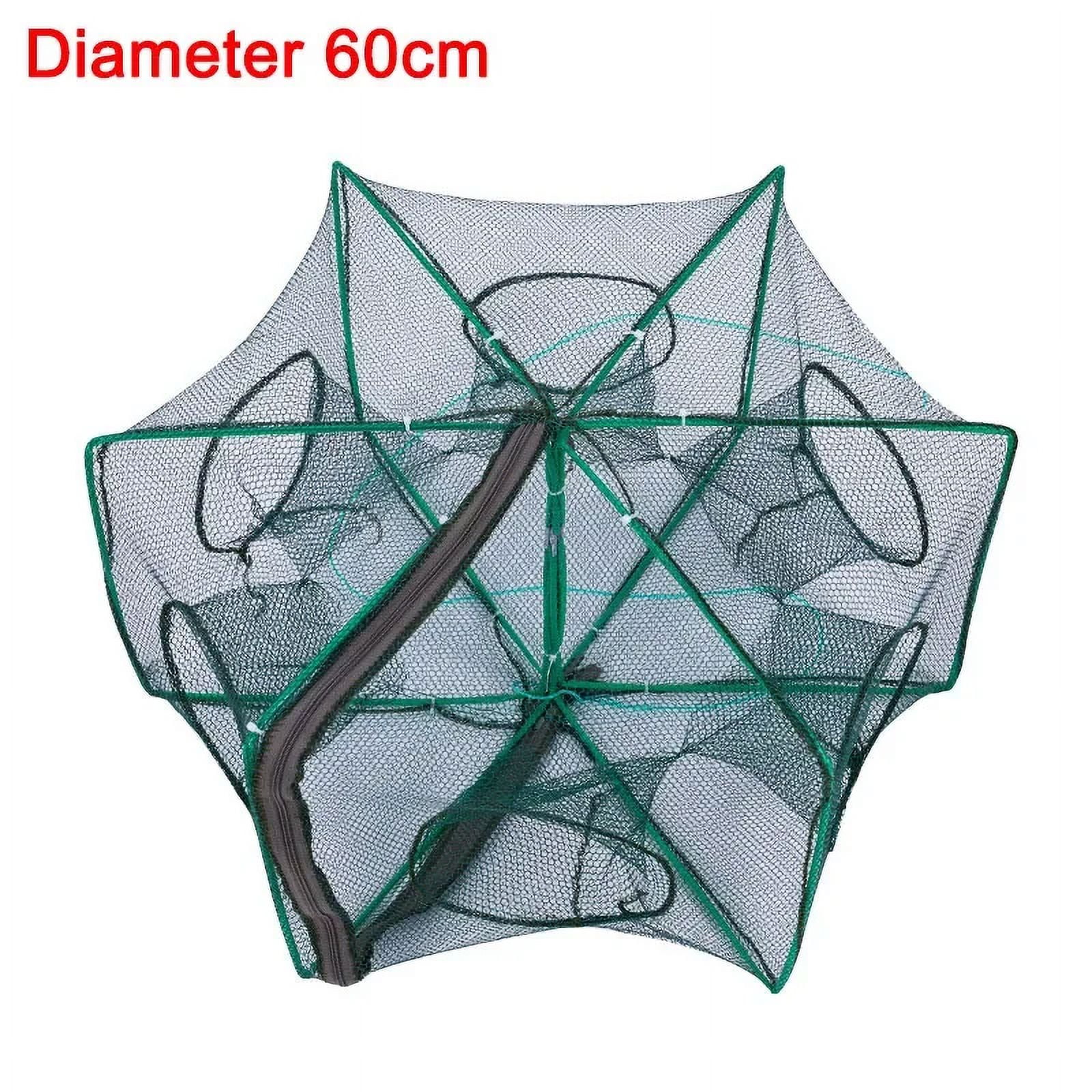 Mesh For Fishing Net/Tackle/Cage Folding Crayfish Catcher Casting/Fish ...