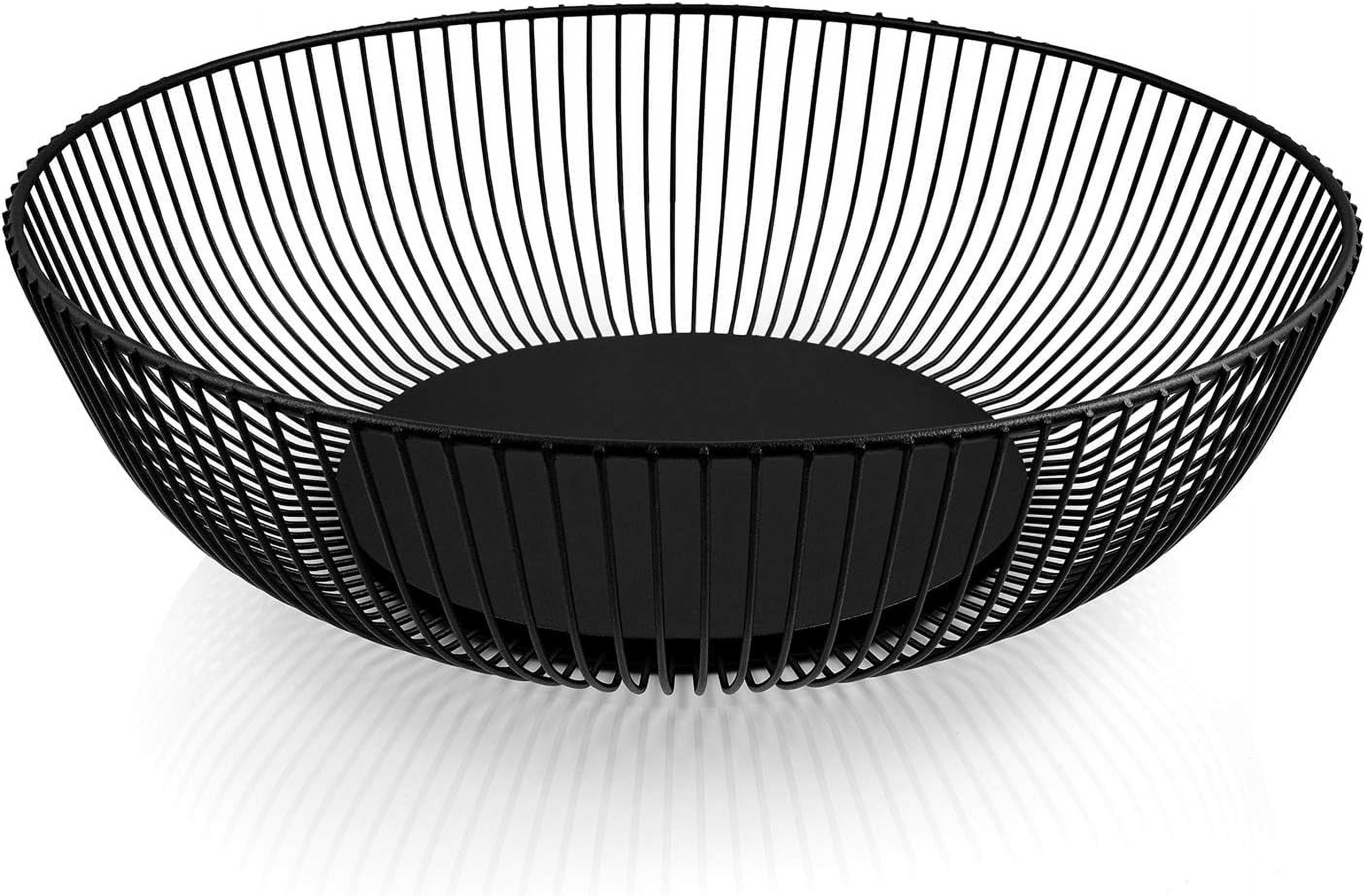 Mesh Fruit Basket for Home Decor, Large Capacity Modern Fruit Holder ...