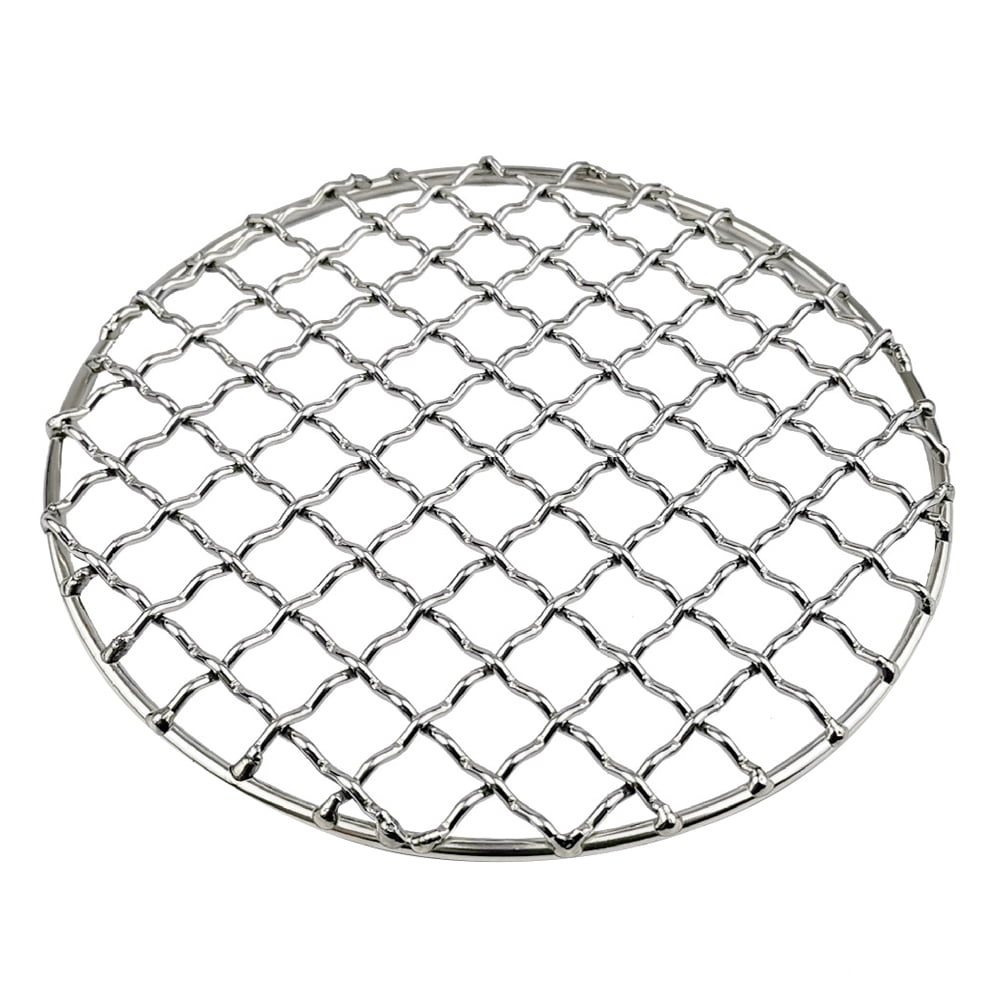 Mesh Grill Portable Bbq Camping Pot Rack Field Holders Accessories ...