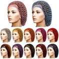 Mesh Hair Net Rayon Head Bands Thick Short Long Women Hairnet for ...