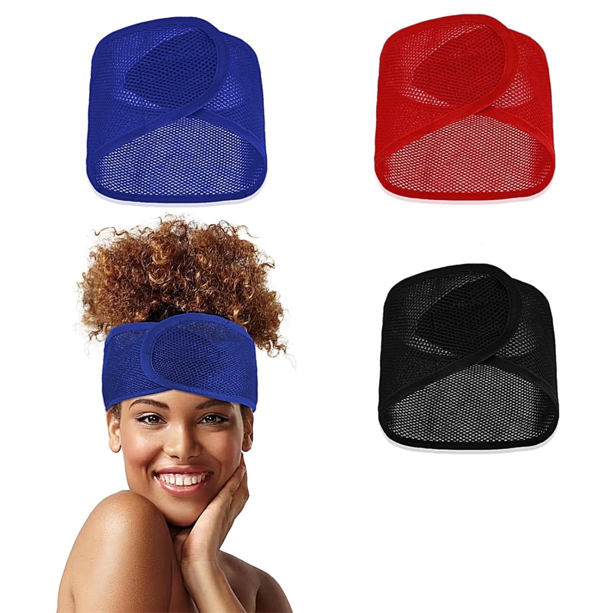 Mesh Hair Wraps for Black Women, Adjustable Hair Covers for Sleeping ...