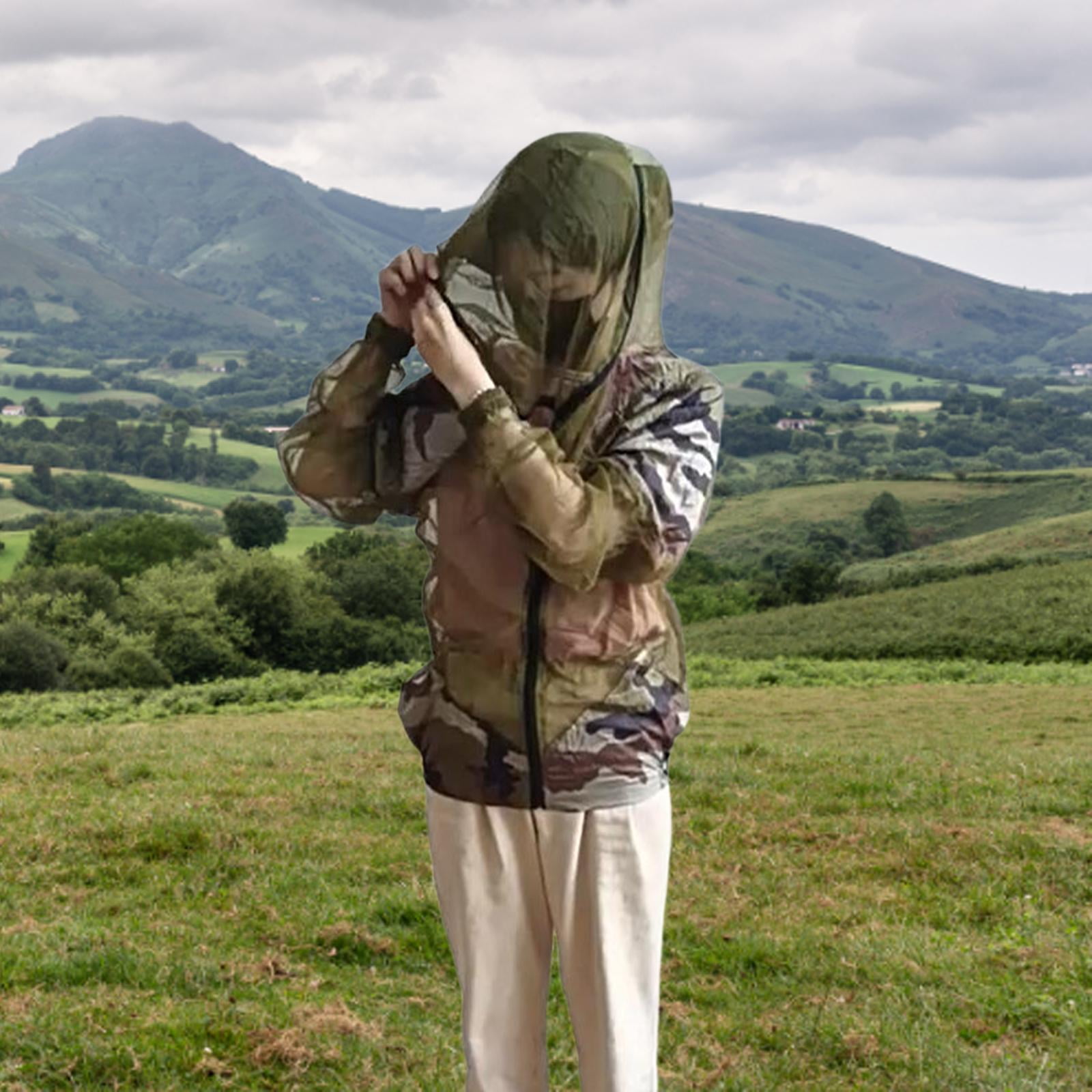 Mesh Hooded Jacket Netting Jacket for Men Women Lightweight Mesh ...