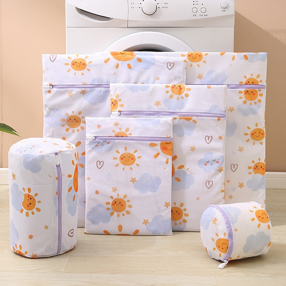 Mesh Laundry Bag for Delicates 6PCS Suit for Sorting &Washing Clothes ...