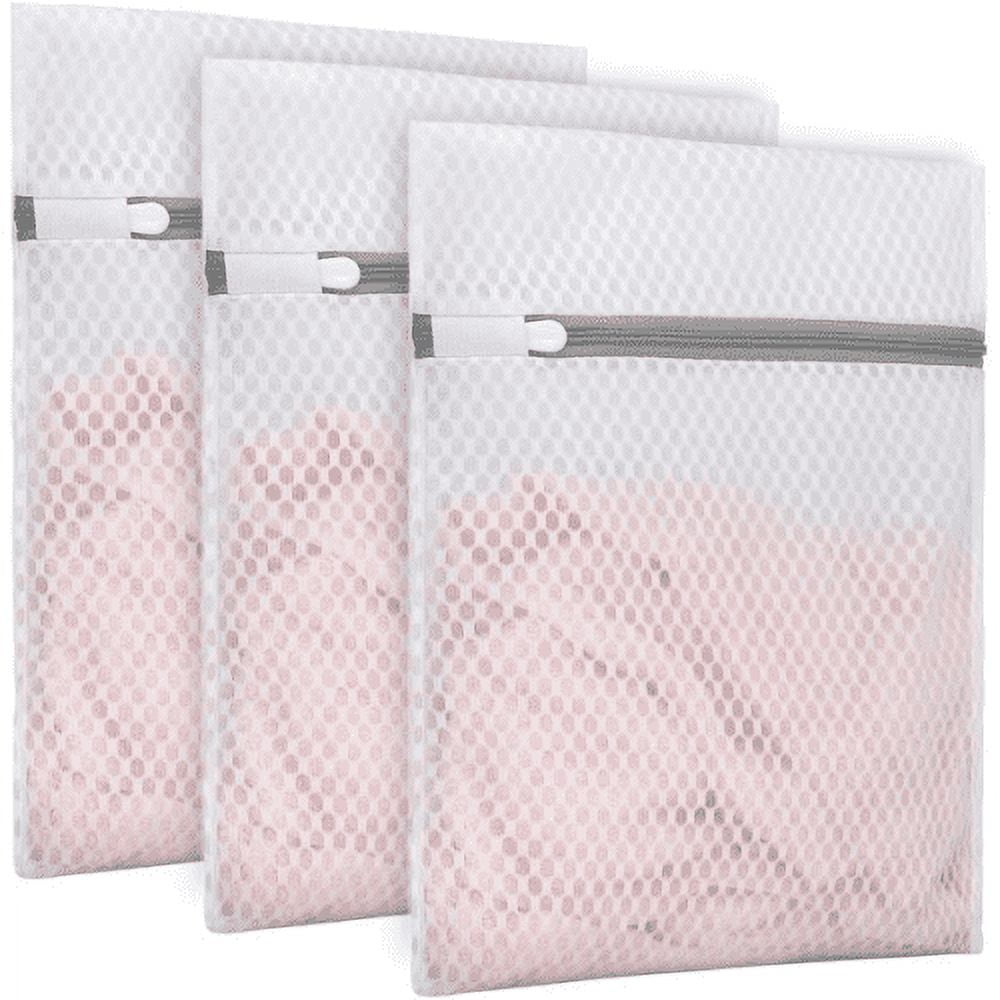 "winkeep Mesh Laundry Bags, 3pcs Honeycomb Washing Bags for Delicates ...