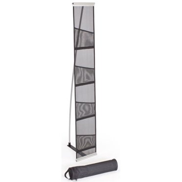 Portable Magazine Display Rack, 12 Pockets, Spinning Tiered Holders ...
