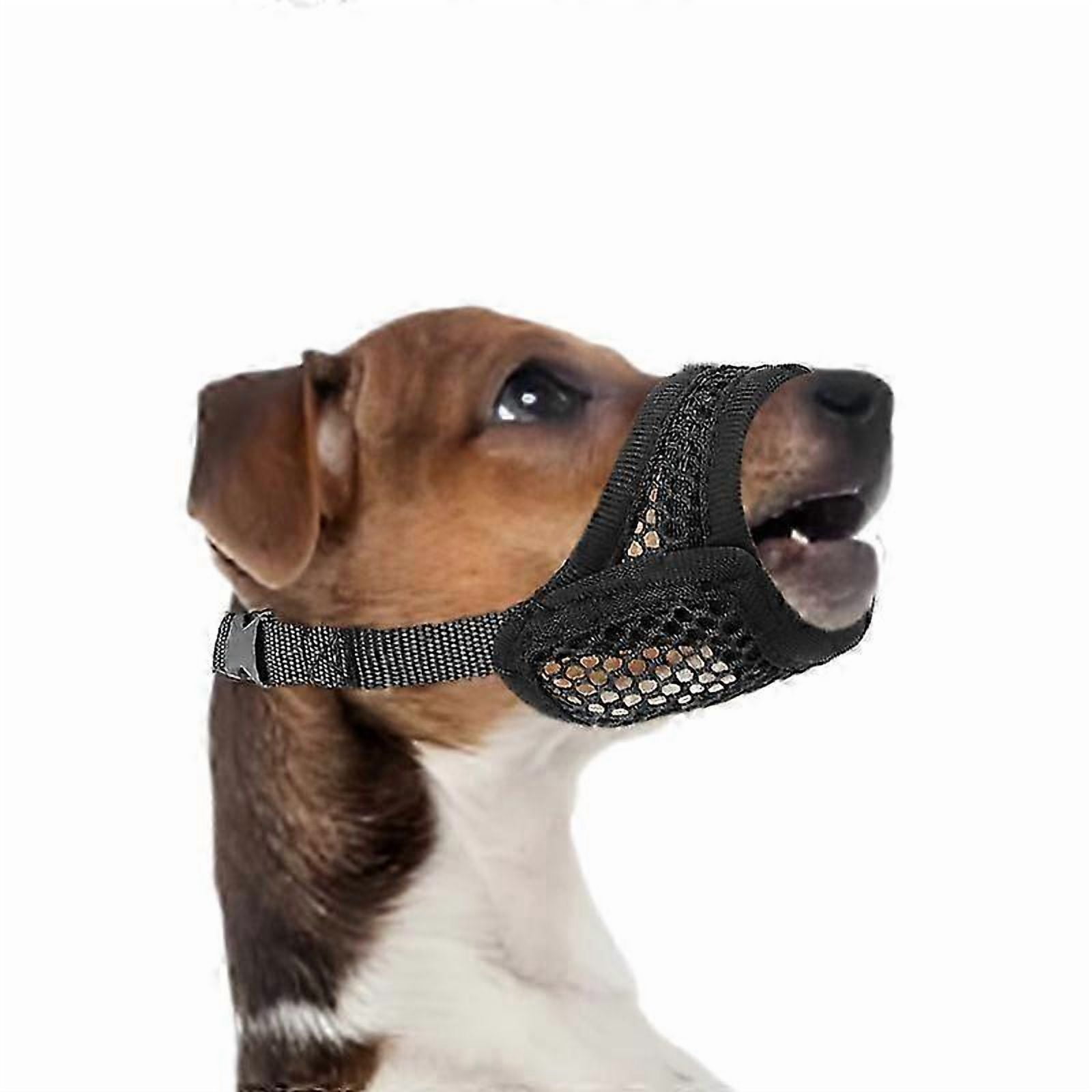 Mesh Muzzle for Short Snout Dogs - Anti-Biting for Small & Medium ...
