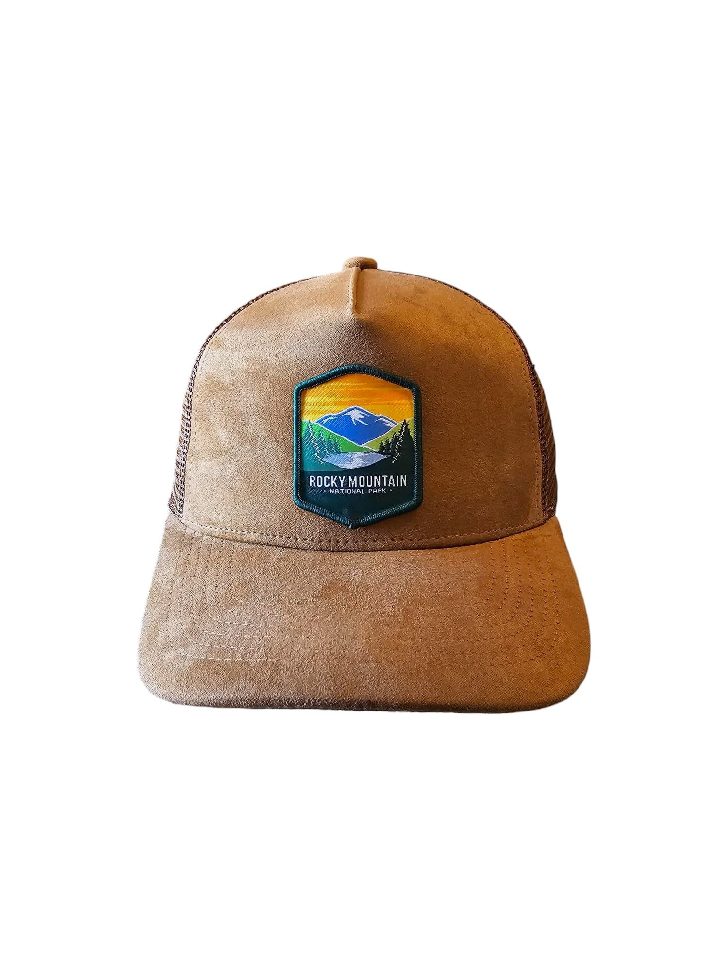 Mesh National Park Cap - Men and Women Baseball Hat 5-Panel Trucker Hat ...